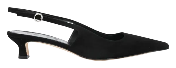 AeydĒ 35mm Catrina Slingback Pumps - Black