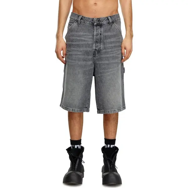 DIESEL® D-livery Relaxed Fit Denim Shorts