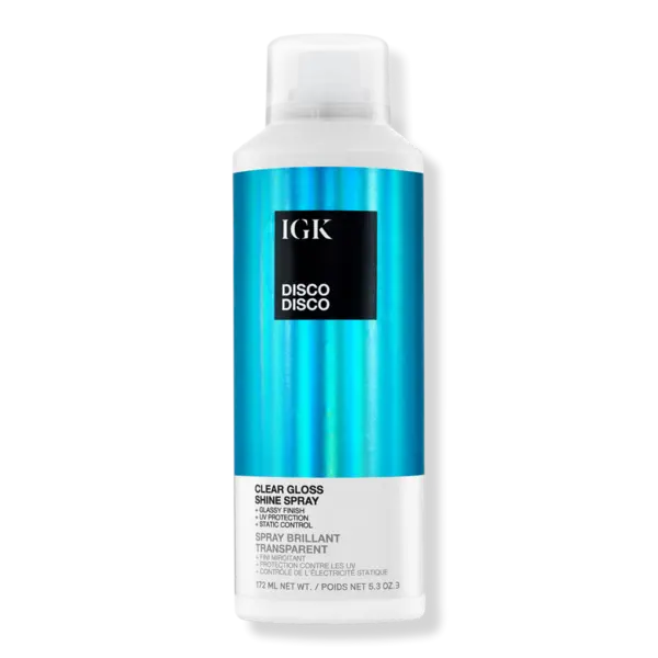 IGK Disco Disco Clear Gloss Shine Spray