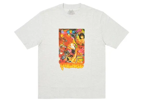 PALACE Chila T-shirt - Grey Marl