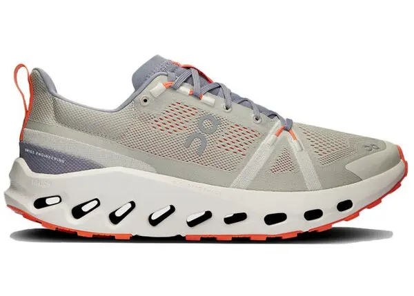 On Cloudsurfer Trail Sneakers - Fossil/ivory