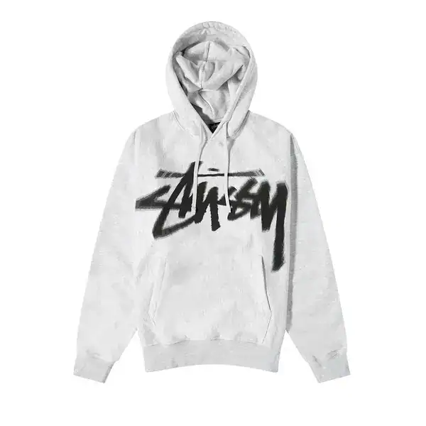 StüSsy Dizzy Stock Hoodie - Grey | Editorialist