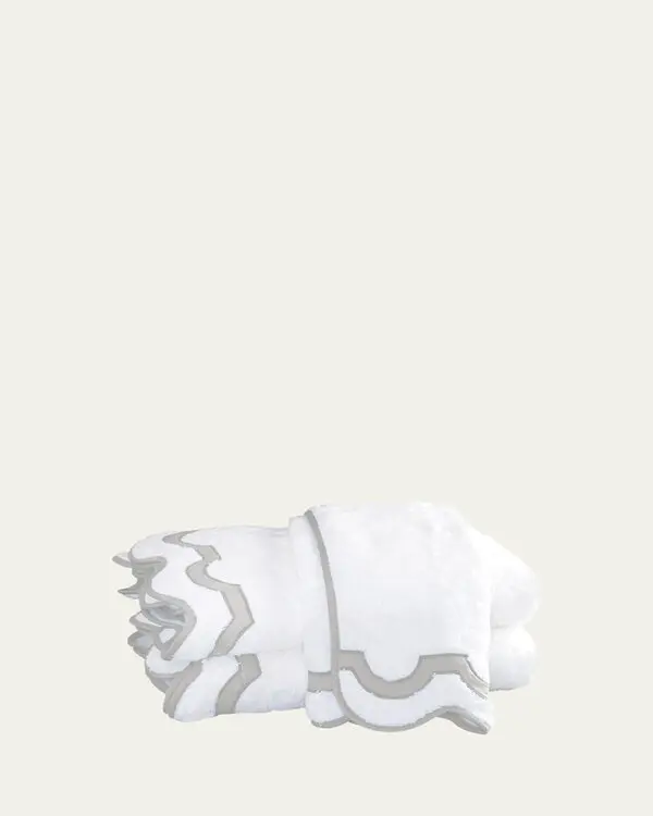 MATOUK Mirasol Hand Towel - Silver