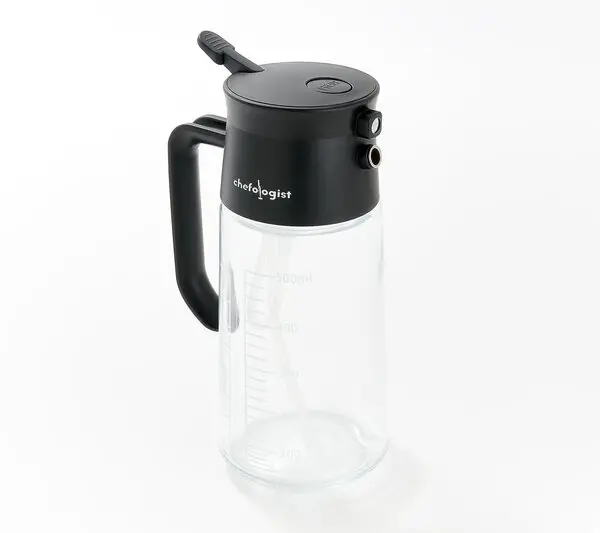CHEFOLOGIST 17-oz Dual Function Glass Dispenser