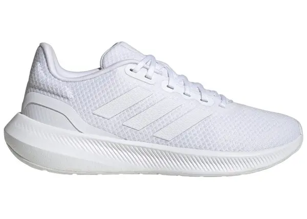 Adidas Lace Up Athletic Sneakers - Cloud White/core Black