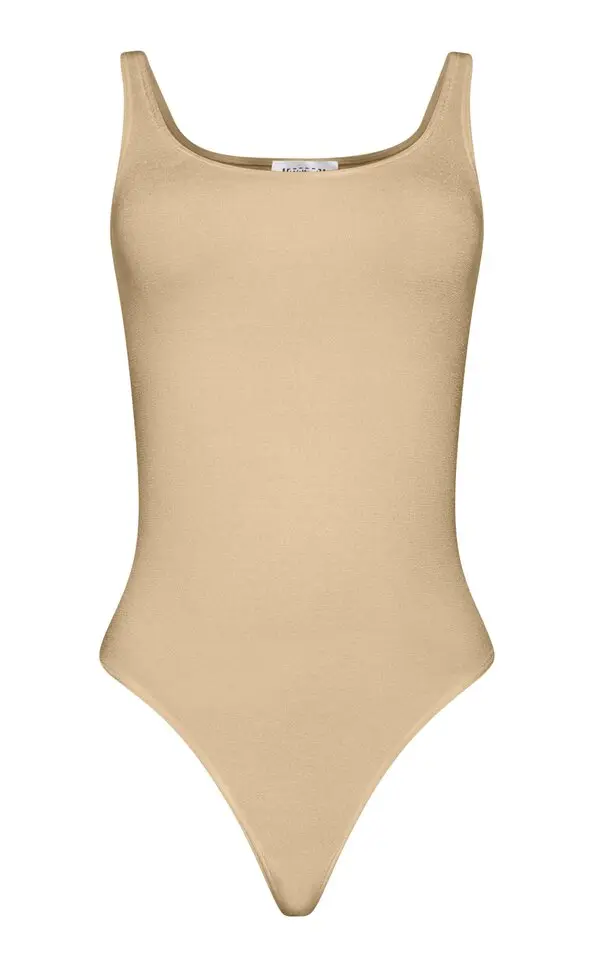 Wolford Jamaika Jersey Thong Bodysuit - Neutral