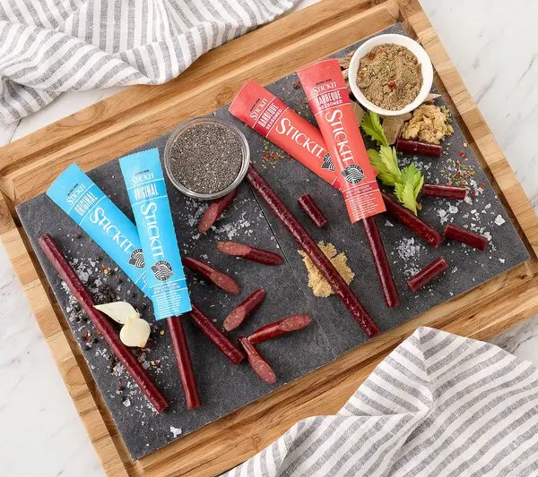 STICKIT Snacks 1-oz Original Of Bbq Beef Sticks