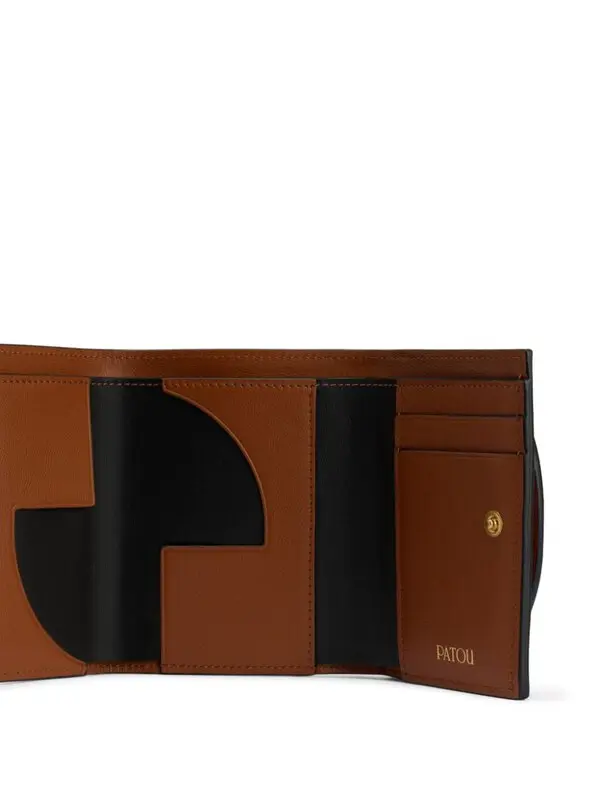 Patou Jp Leather Wallet - Brown