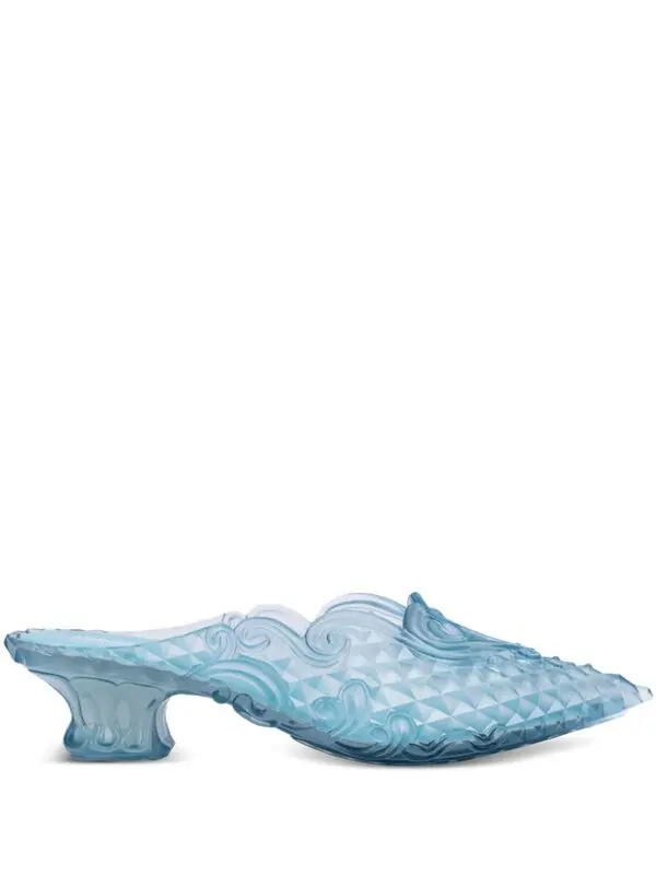 Y/project X Melissa Court Mules - Blue