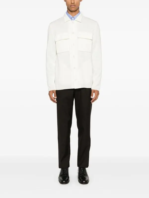 LARDINI Virgin Wool Cardigan