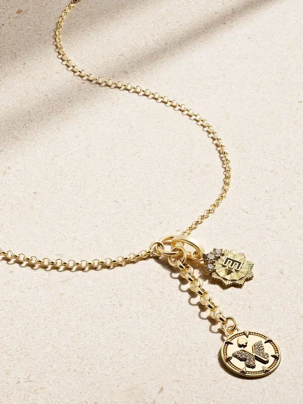 FOUNDRAE Reverie & New Beginnings 18-karat Diamond Necklace