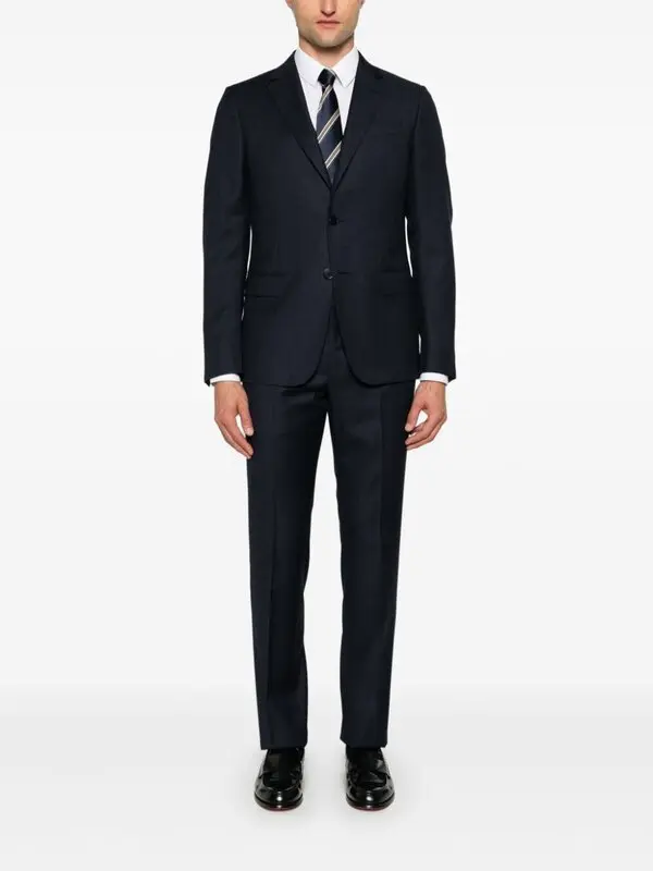 Zegna Wool Two-piece Suit - Blue