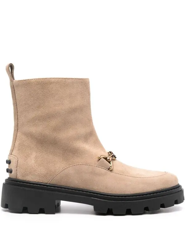 TOD'S Suede Ankle Boots