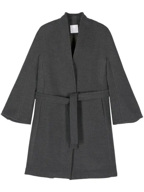 Eleventy Belted Felted Coat