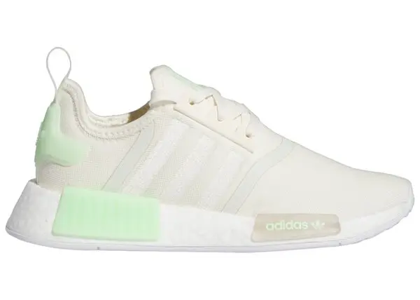 Adidas Nmd R1 Sneakers - Cream White/semi Green Spark