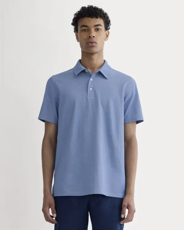 Everlane Startup Polo T-shirt - Chambray