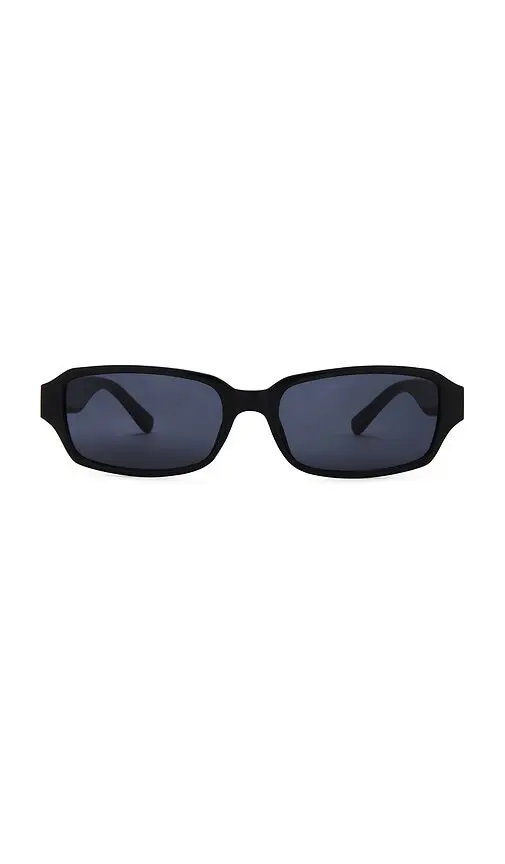 AIRE Crater Sunglasses - Black & Silver