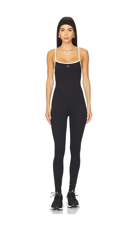 437 The Onesie In Black