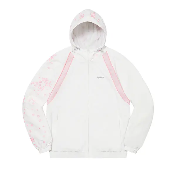 Supreme Aoi Glow-in-the-dark Track Jacket - White