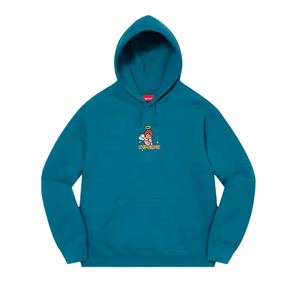 Supreme Angel Hooded Sweatshirt - Blue
