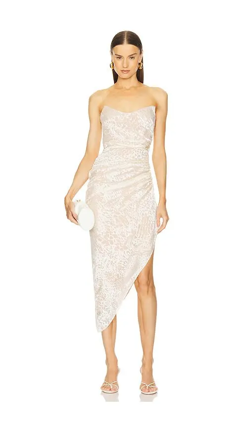 MICHAEL COSTELLO Cecilia Midi Dress