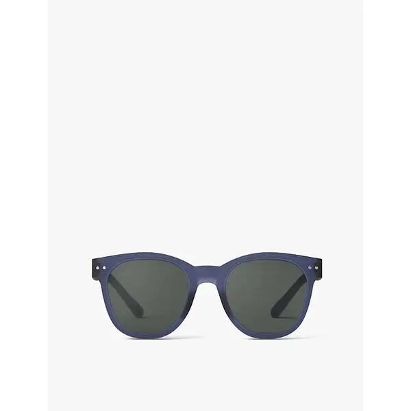 IZIPIZI Oversized Square-framed Sunglasses - Indigo