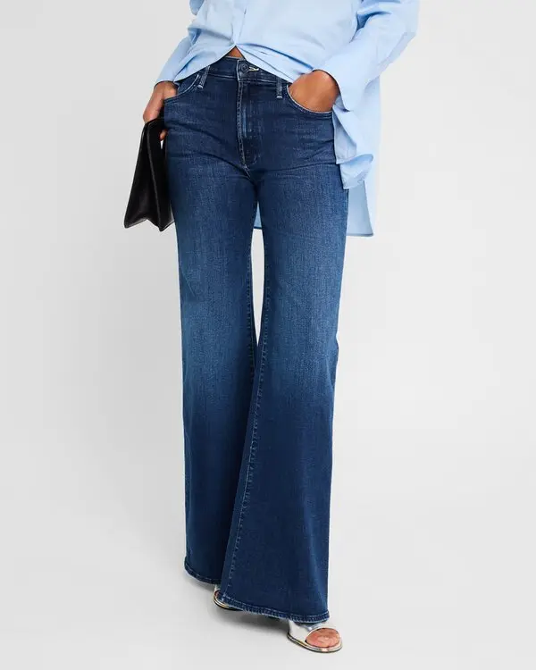 MOTHER The Hustler Roller Sneak Jeans