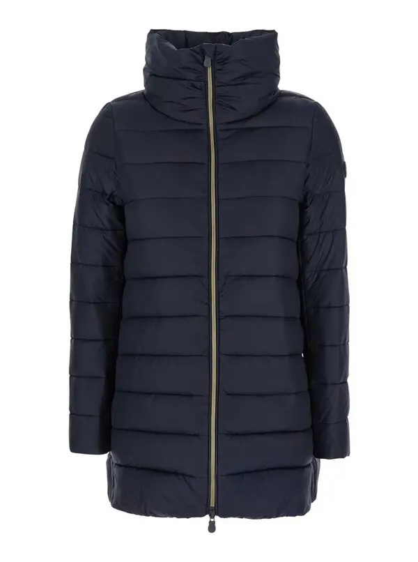 SAVE THE DUCK Lydia High Neck Down Jacket - Blue