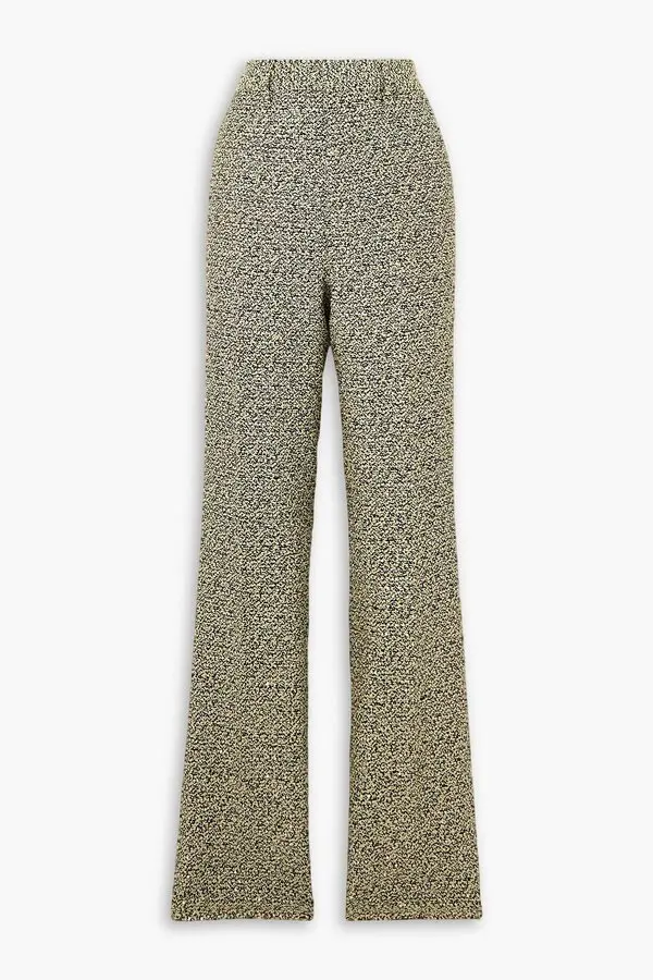Alessandra Rich Sequined Embellished Straight-leg Pants