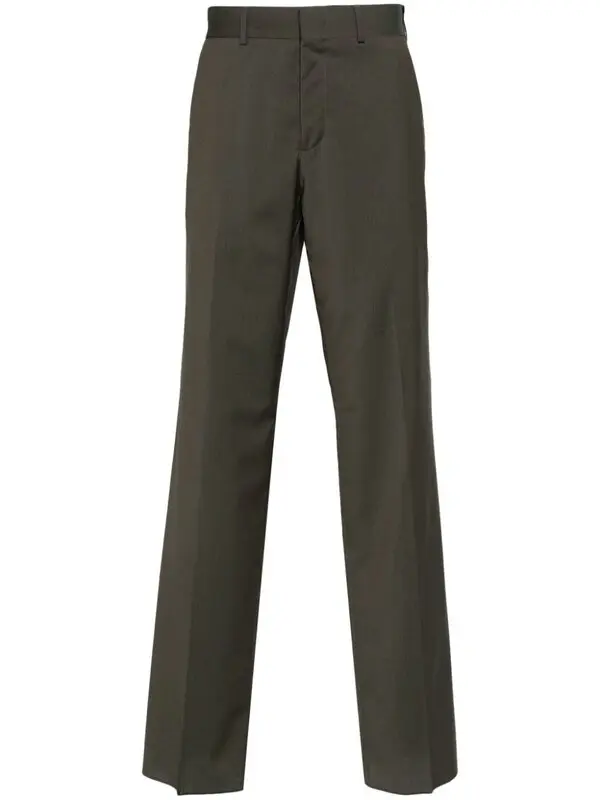 Fendi Straight-leg Trousers - Green