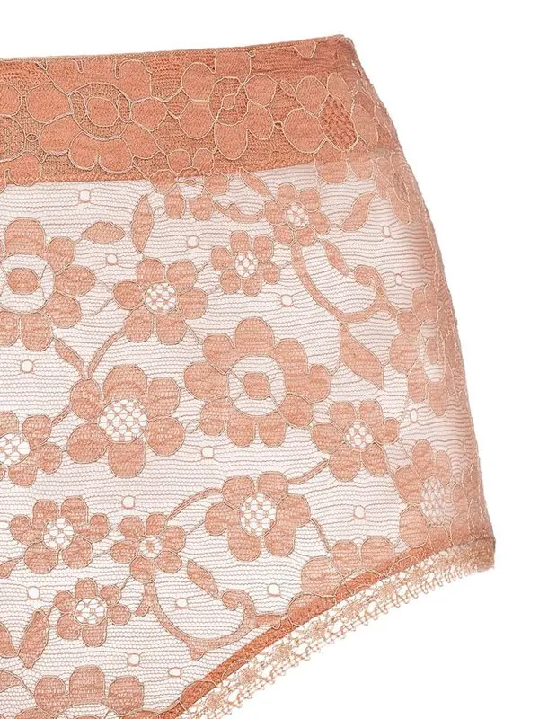 ERES Joyeuse High-waist Lace Briefs - Neutrals