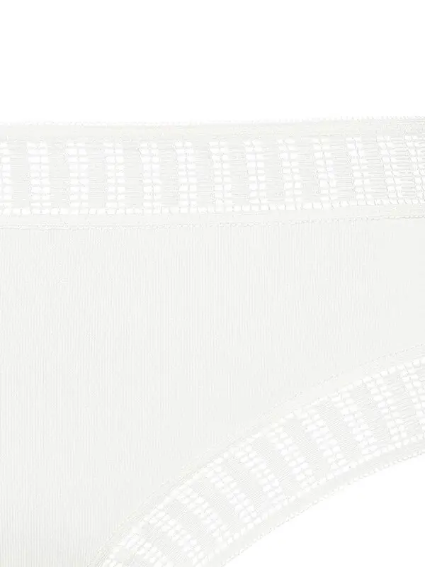 ERES Gabby Graphic Tanga Briefs - White
