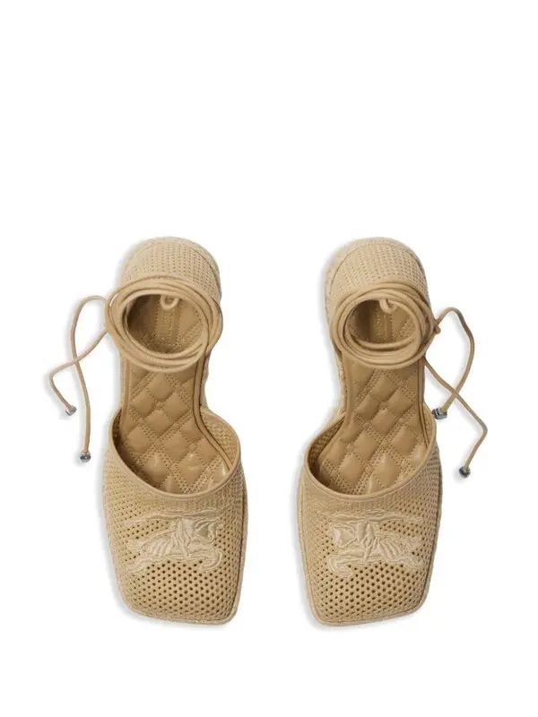Burberry Mesh Plunge Espadrilles