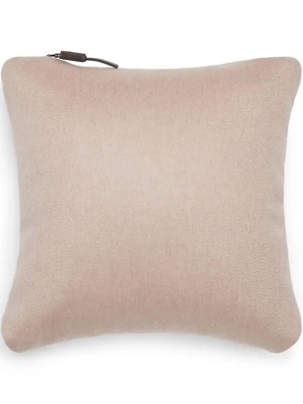 Brunello Cucinelli Cashmere Pillow - Neutrals