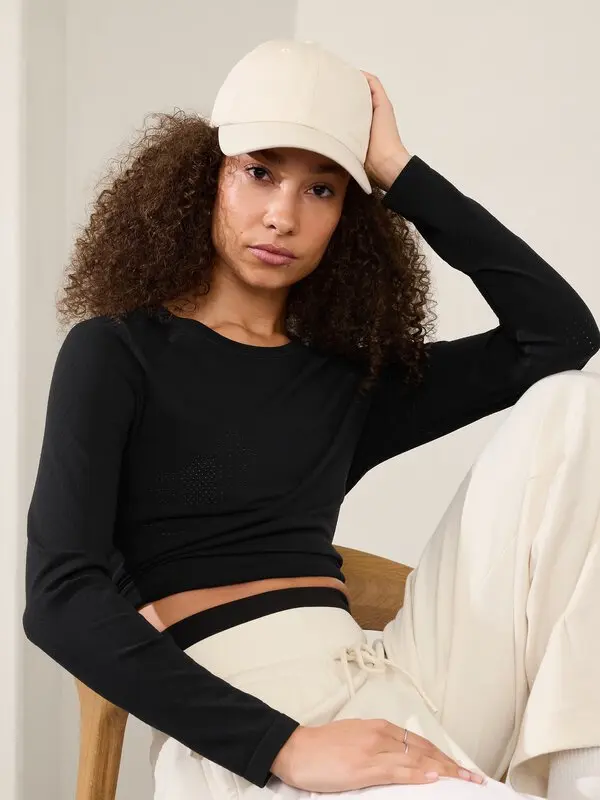 Athleta Sateen Cap - Bone
