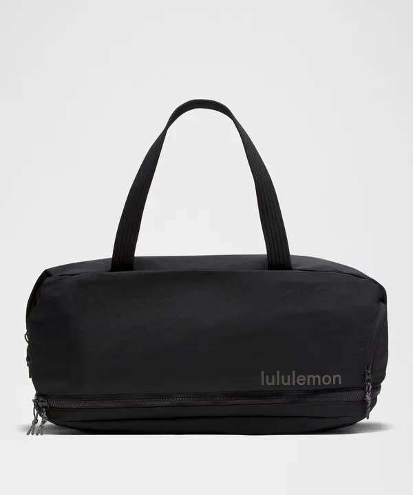 Lululemon 3-in-1 Gym Duffle Bag 30l - Black/graphite Grey