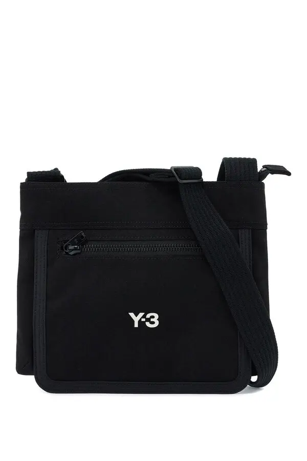 Y3 Classic Shoulder Bag Sacoche - Black | Editorialist