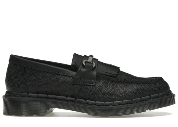 Dr. Martens Adrian Snaffle Pebble Grain Leather Kiltie Loafer