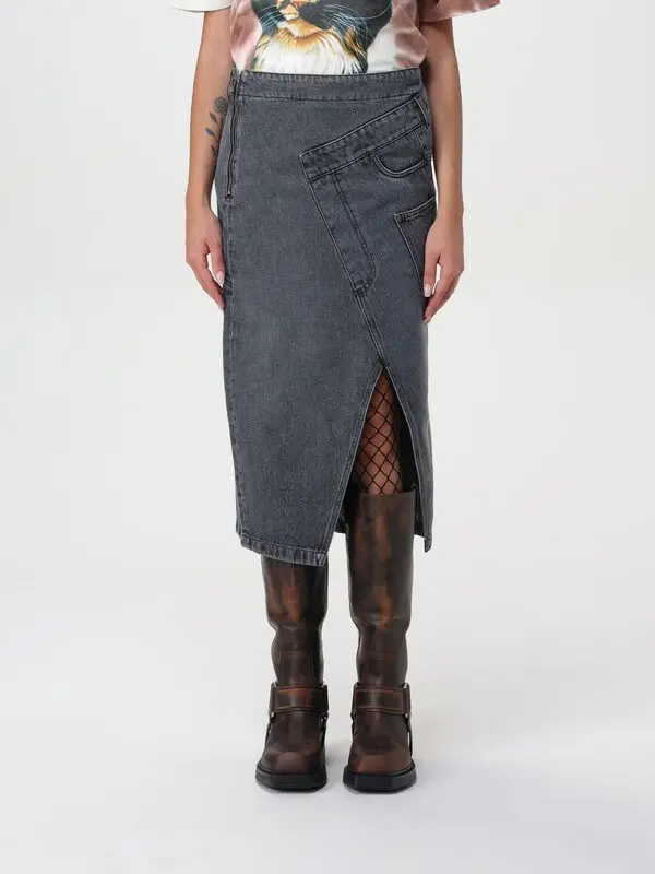 JW Anderson Midi Skirt - Grey