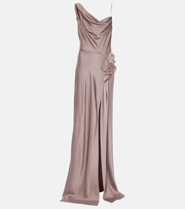 Dries Van Noten Ruffled Gown