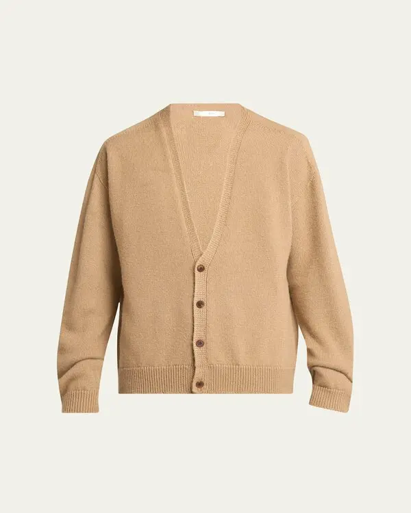THE ROW Sheldon Wool-silk Cardigan
