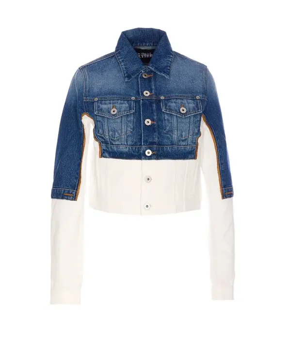 Jean Paul Gaultier Denim Jacket - Blue