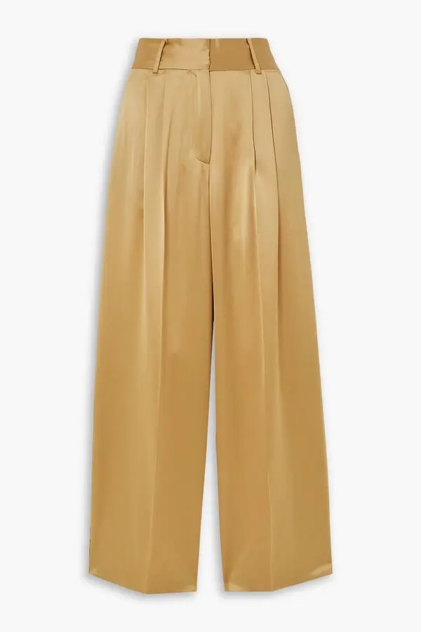 BY MALENE BIRGER Fallapella Satin Wide-leg Pants