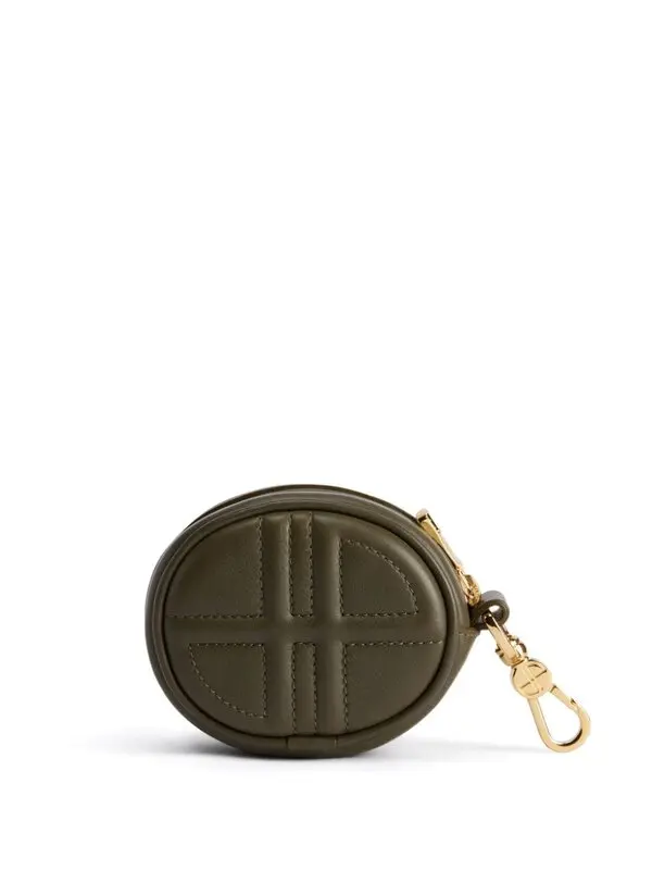 Patou Mini Jp Leather Pouch - Green