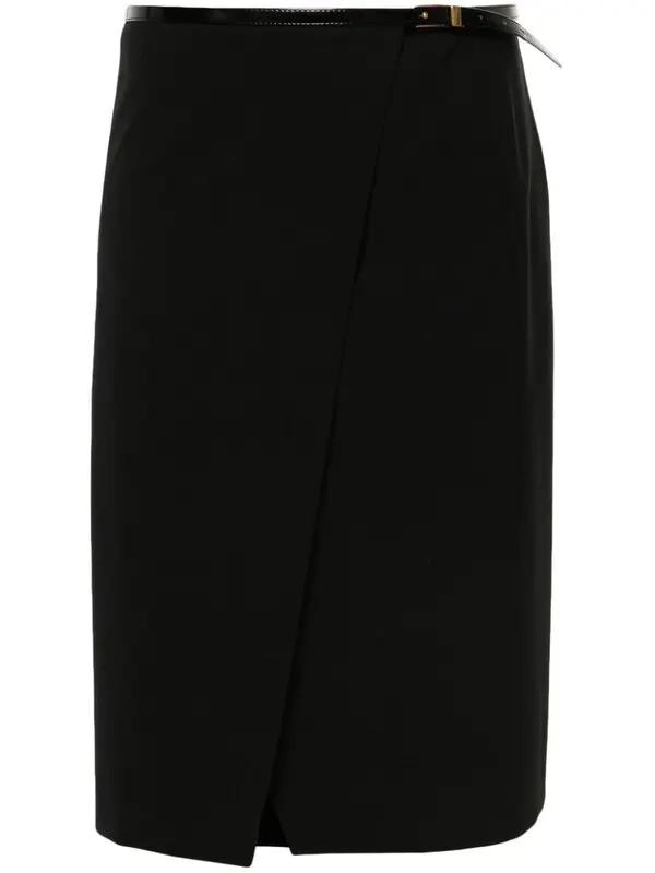 Philosophy Di Lorenzo Serafini Wrap Skirt - Black