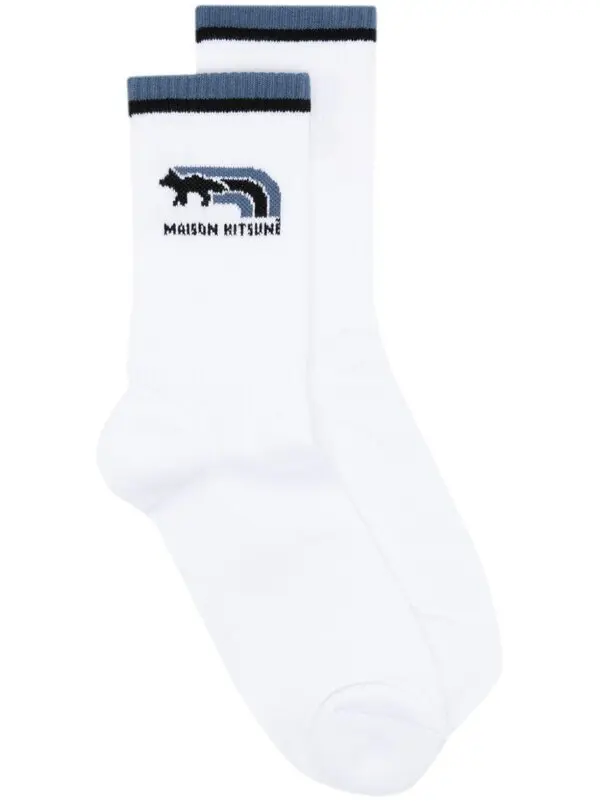 Maison Kitsuné Flash Fox Socks