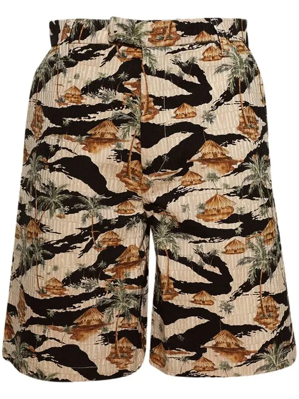 Amiri Repeat Palm Shorts