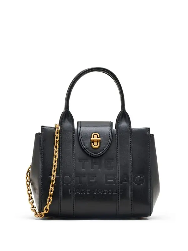 Marc Jacobs Turnlock Crossbody Tote Bag - Black