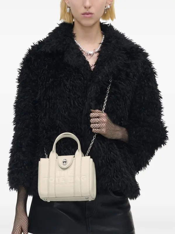Marc Jacobs Turnlock Crossbody Tote Bag - Neutrals