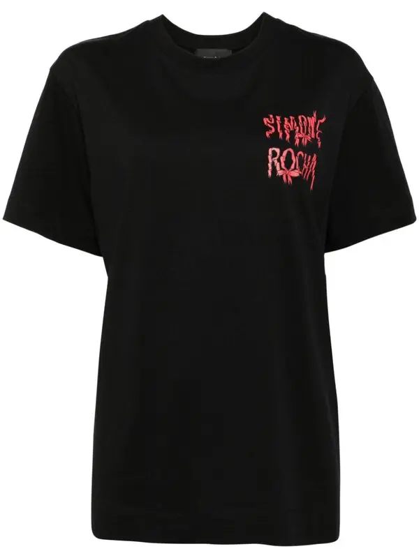 Simone Rocha Logo-print Cotton T-shirt